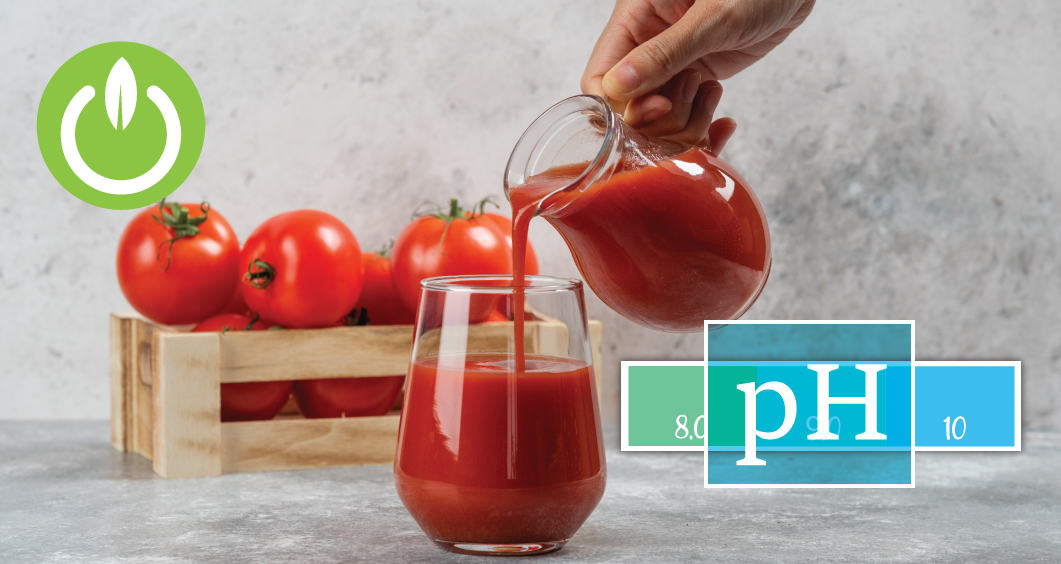 ¿Cuál es el pH del Jugo de Tomate? – Healthy Living Wares